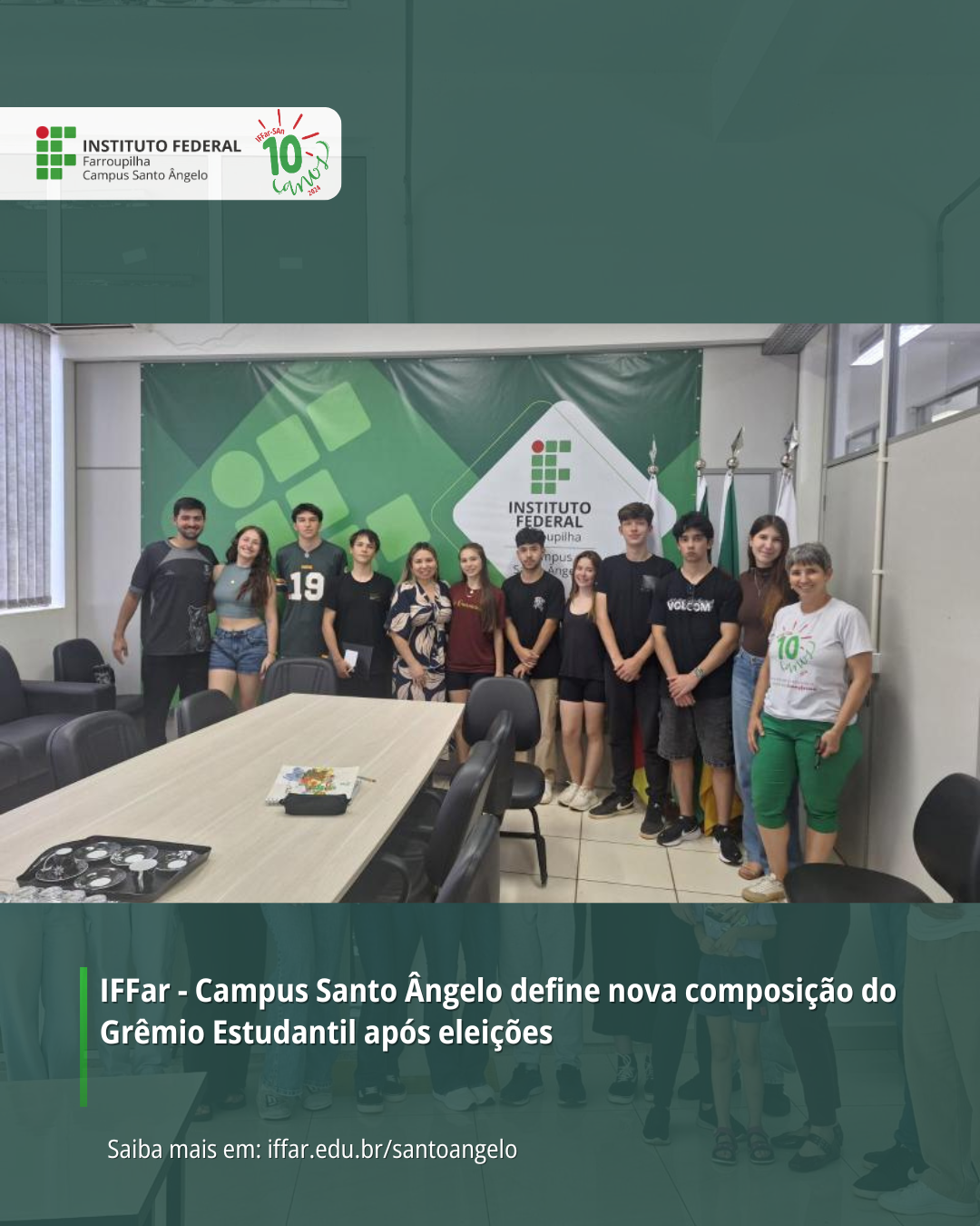 IFFar – Campus Santo Ângelo define nova composição do Grêmio Estudantil ...