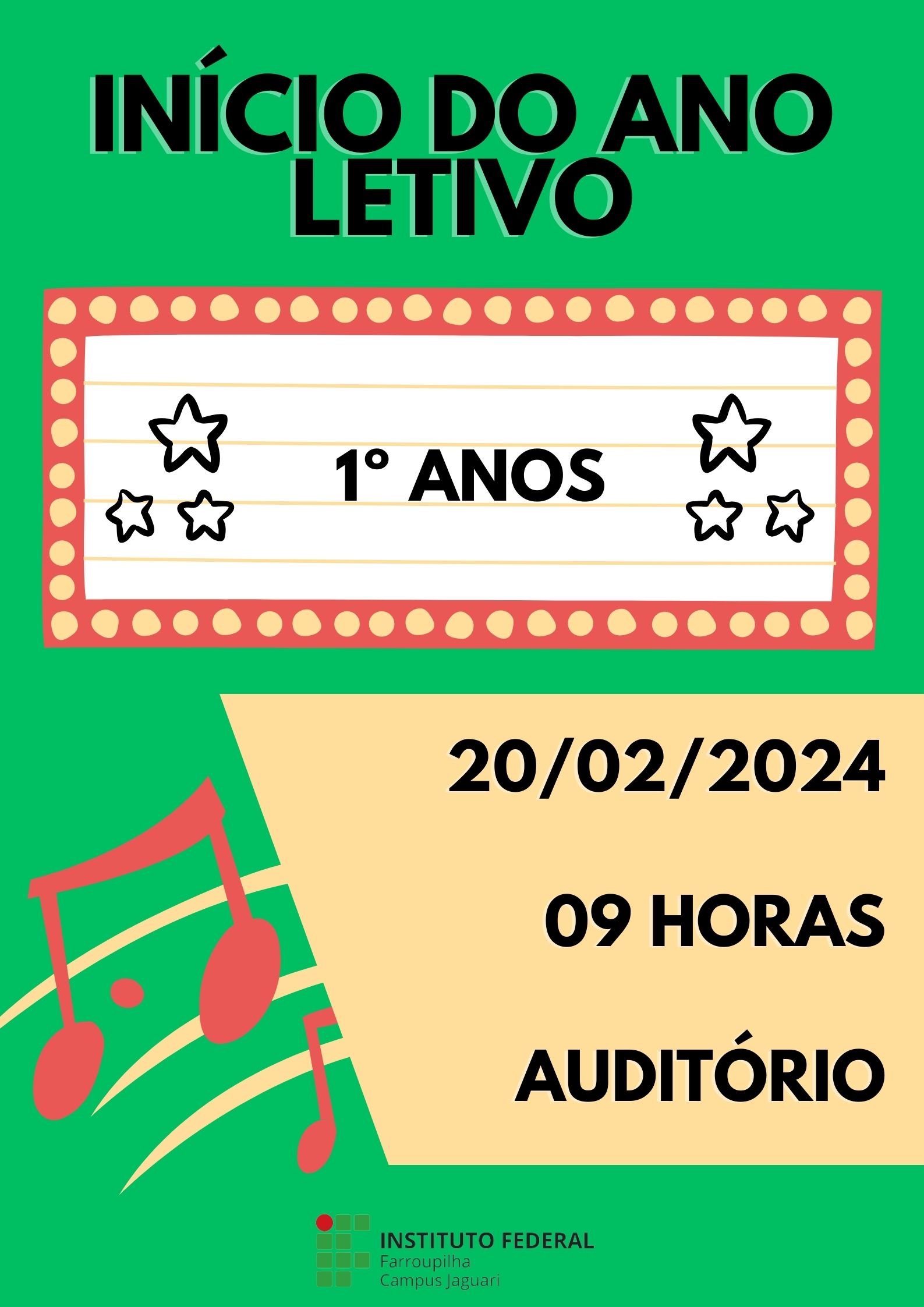 Volta às aulas – Instituto Federal Farroupilha Campus Jaguari. - IFFar